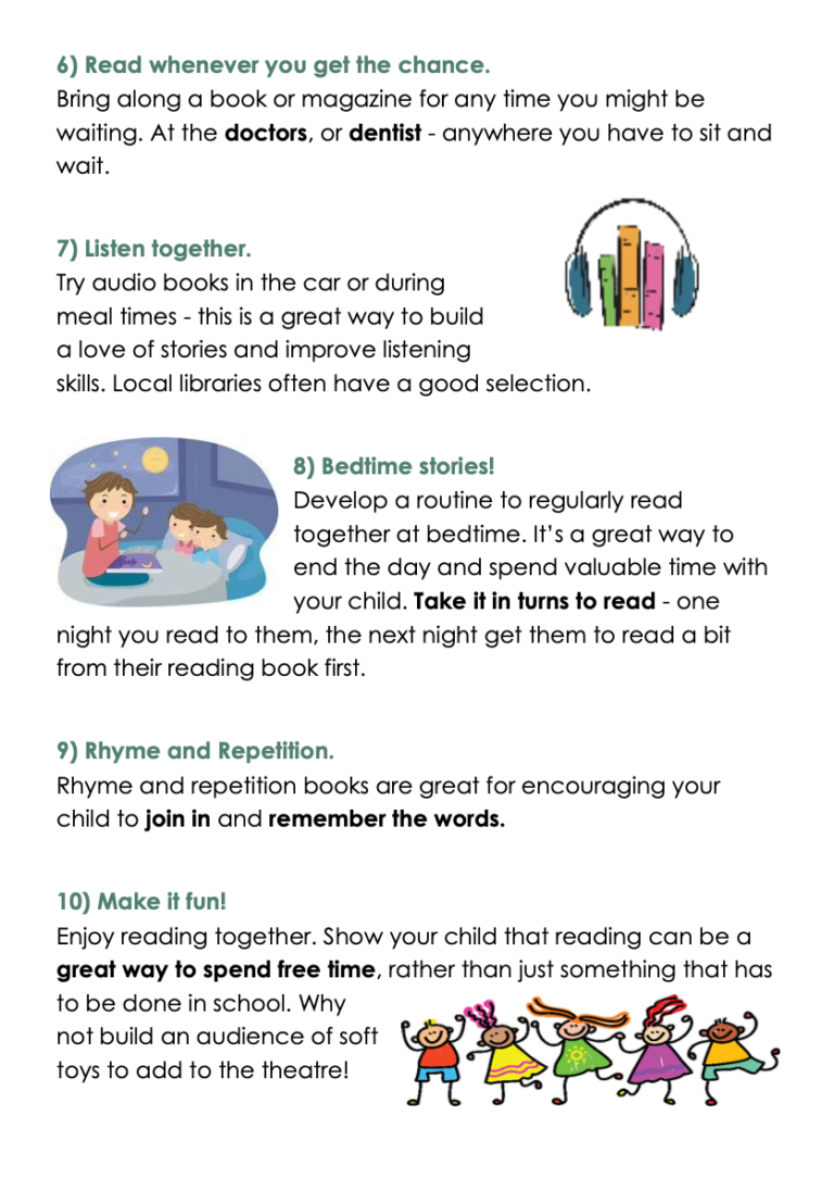 10 Tips to Encourage Reading At Home – Sharing Parenting